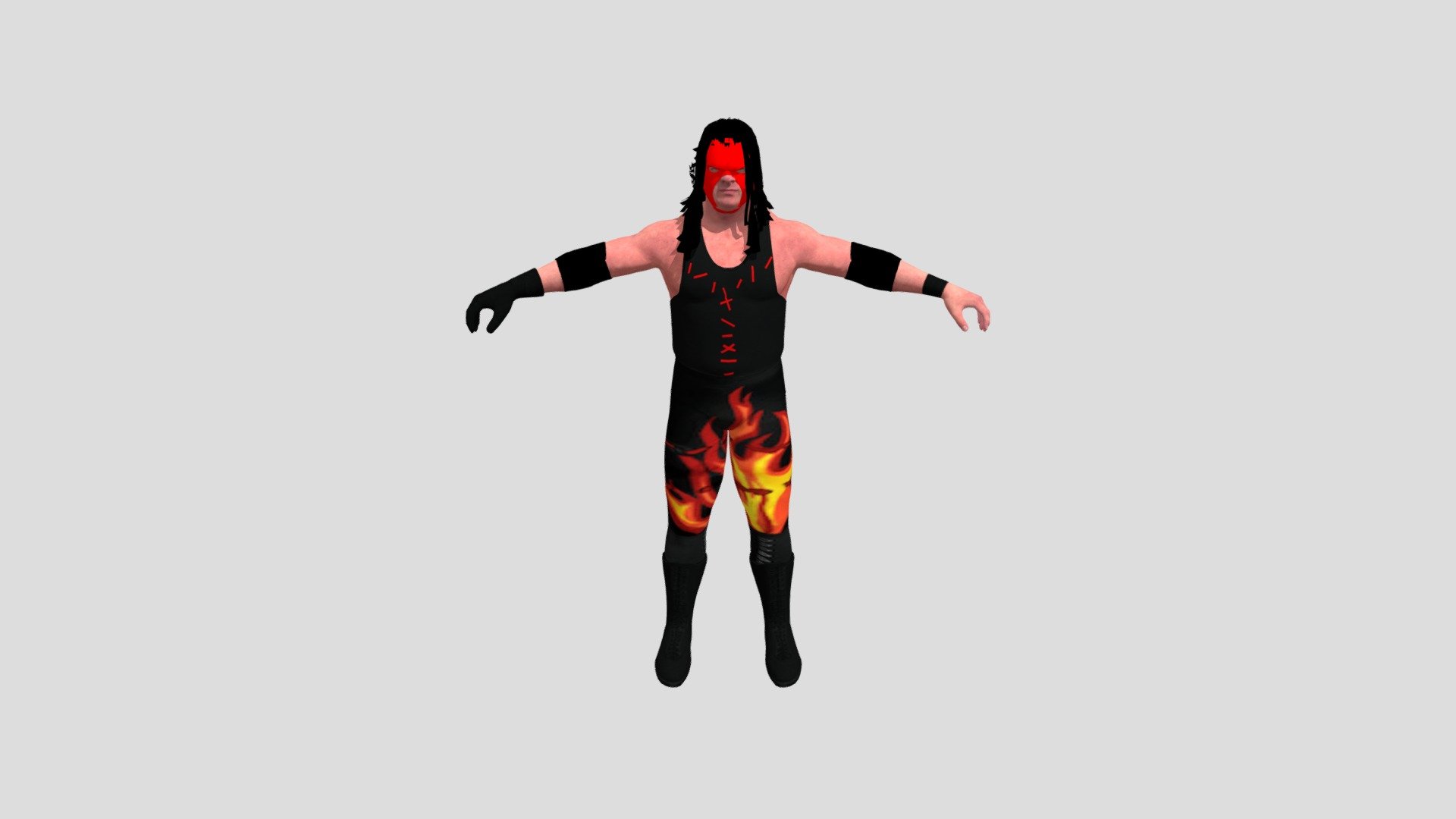 wwe kean - Download Free 3D model by dallas.wilkerson [d8d2b79] - Sketchfab