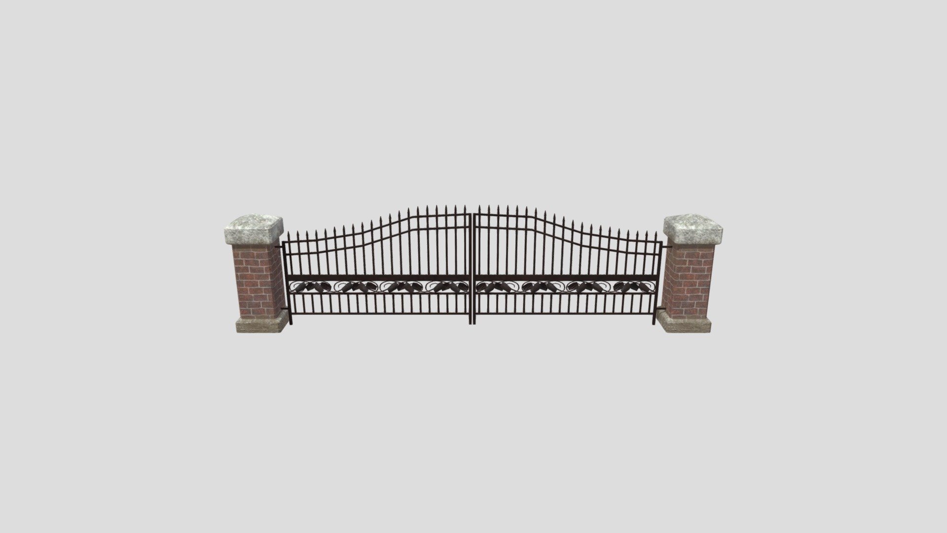 gate - Download Free 3D model by cabbageislettuce [d8d30ae] - Sketchfab