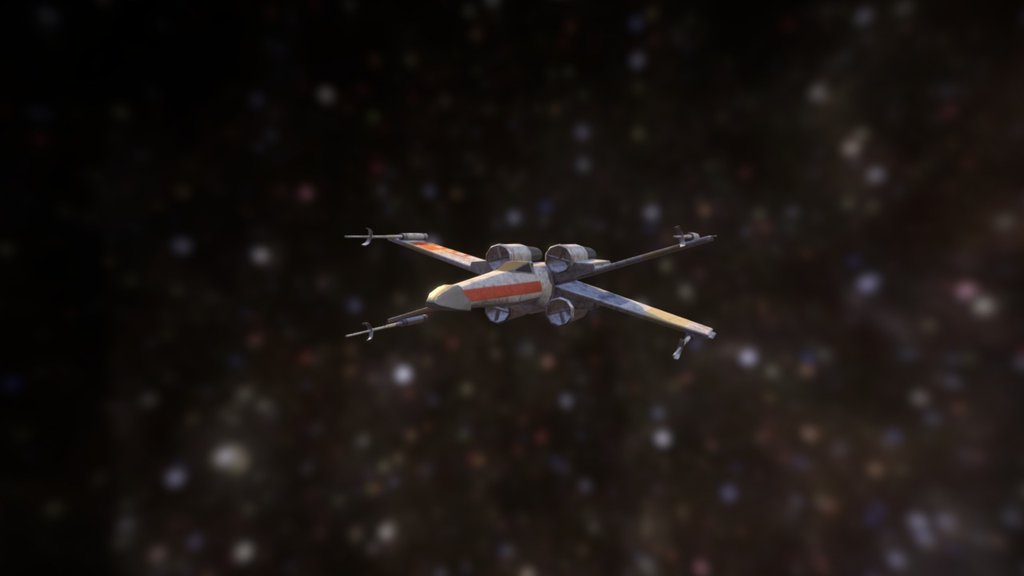 XWING - 3D model by smous [d8d3705] - Sketchfab