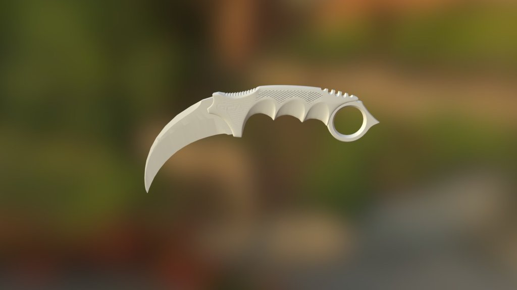 Karambit - 3D model by 3d.g2a.com [d8d3a5d] - Sketchfab