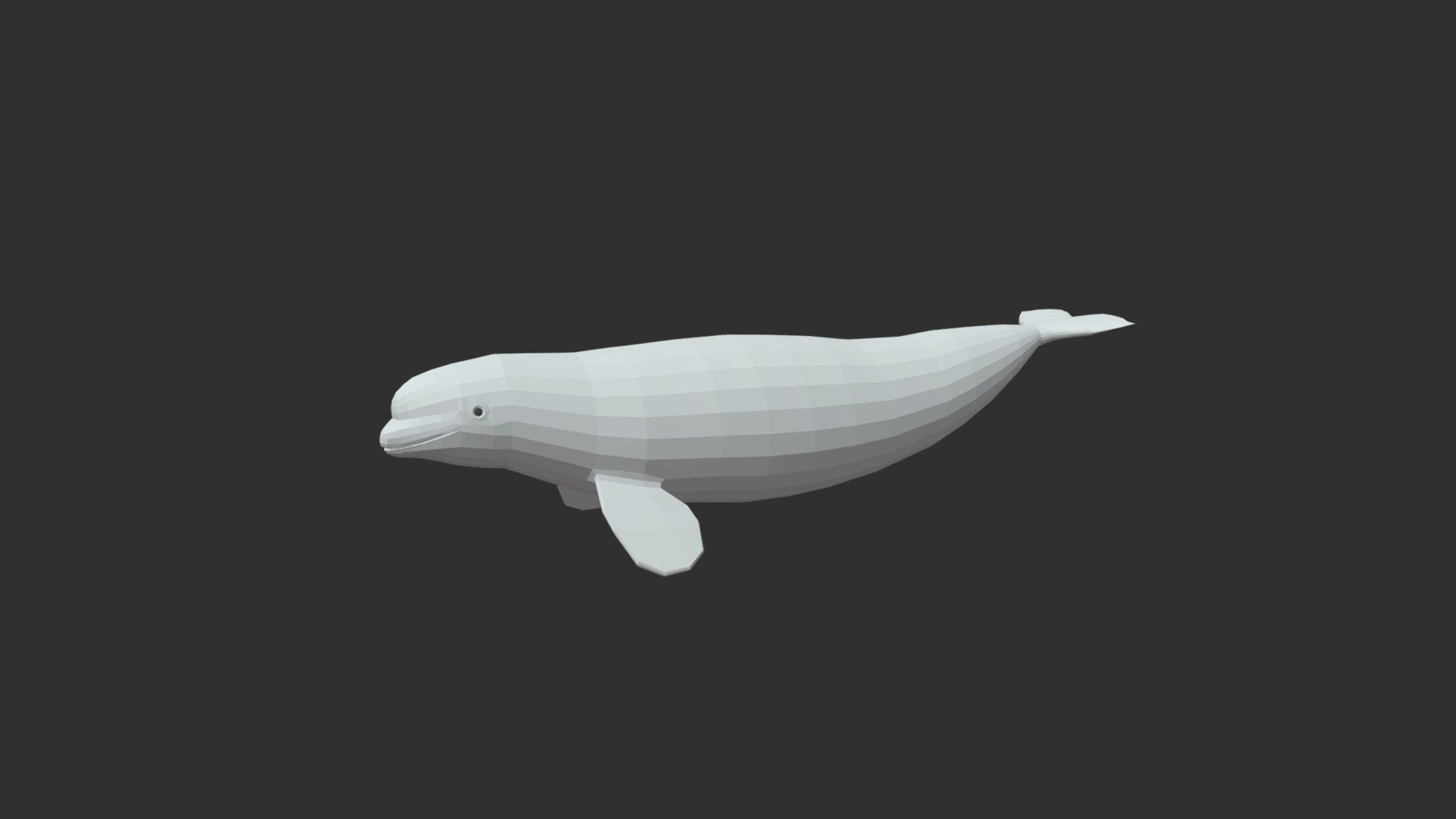 Low Poly Cartoon Animated Beluga Whale - Buy Royalty Free 3D model by chroma3d (@vendol21 ...