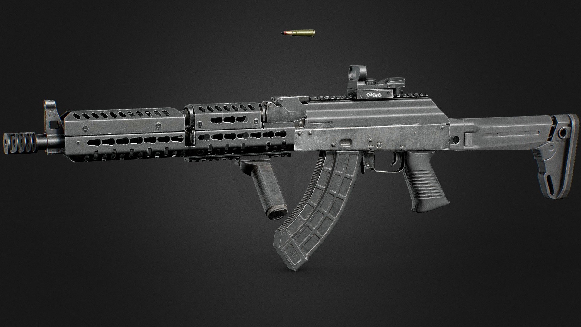 AKM (old) - Download Free 3D model by suspensy [d8d5419] - Sketchfab