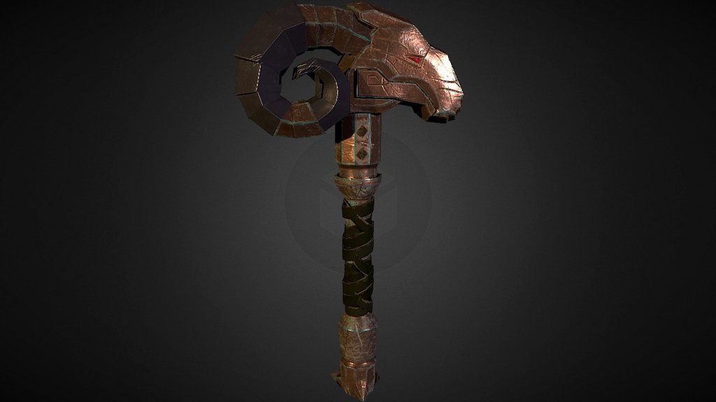Ram Weapon - Download Free 3D model by aromans [d8d69f6] - Sketchfab
