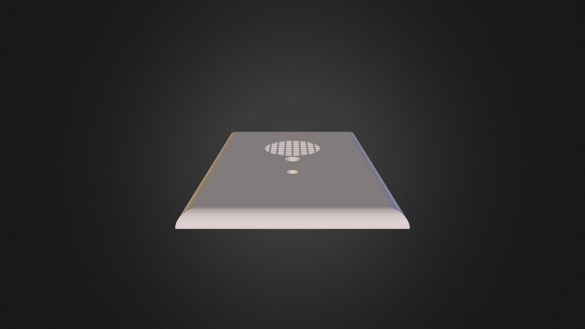 Security System Motion Detector Cover - 3D model by 3dindustries ...