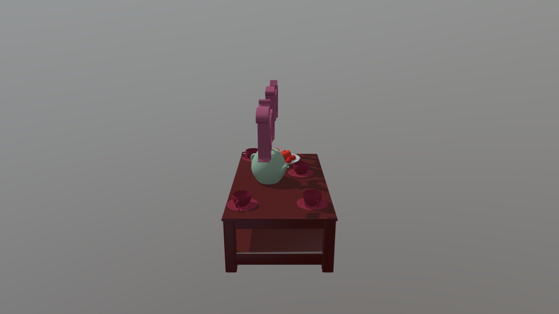 Tea Party - 3D model by AndyNorbi [d8d7184] - Sketchfab
