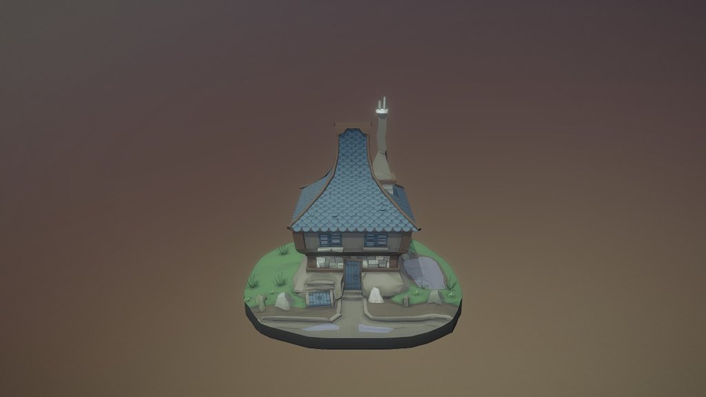 Stone Building - 3D model by johnarmstrong3 [d8d734a] - Sketchfab