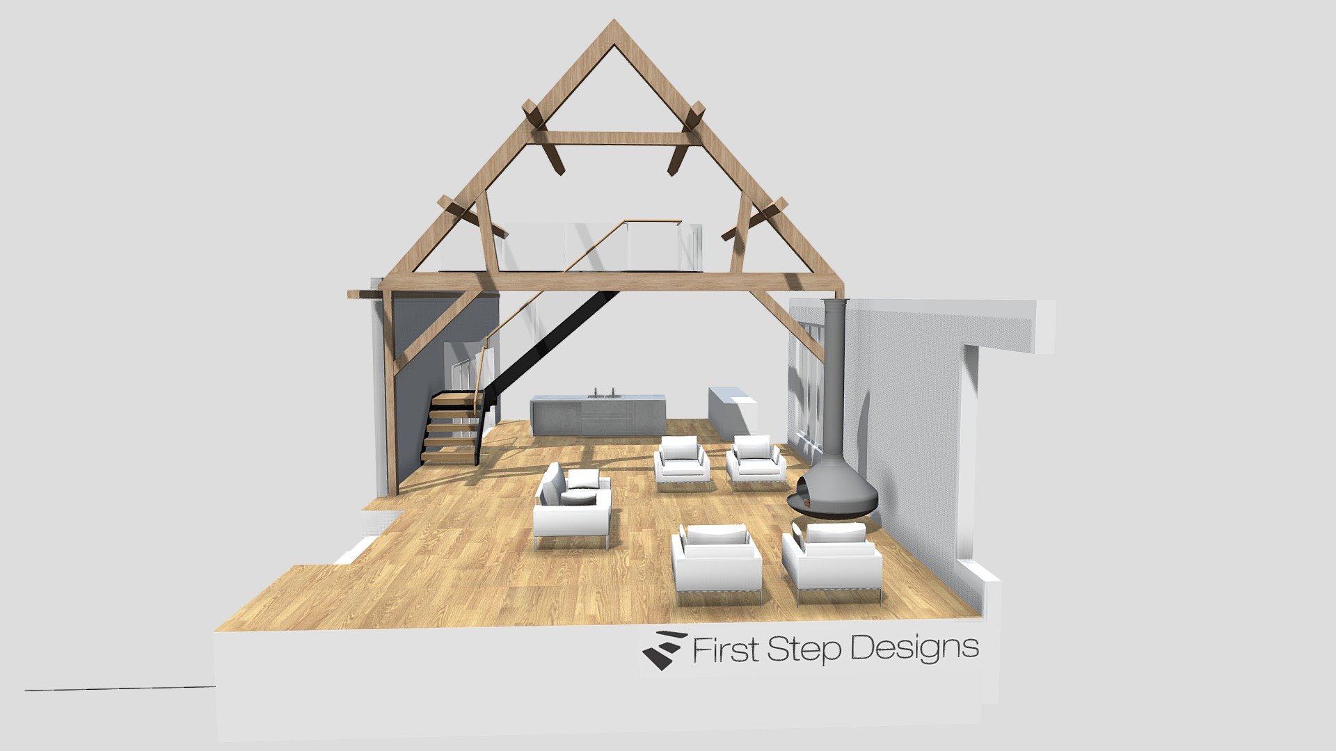 Milton ARchitects - 3D model by First Step Designs Ltd ...