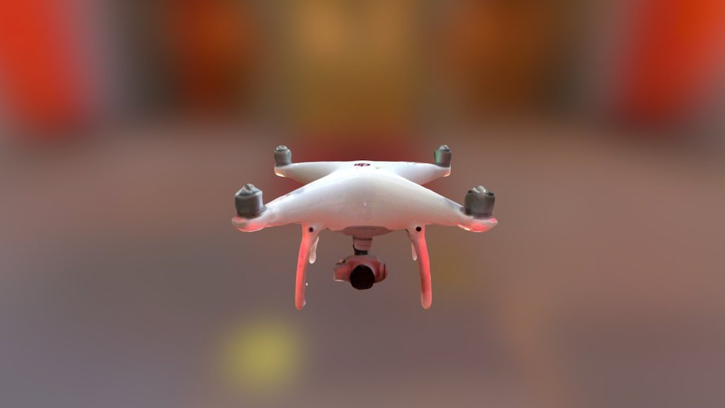 Phantom 4 Model - 3D model by 6 Wings Tech (@6wings) [d8d89f5] - Sketchfab
