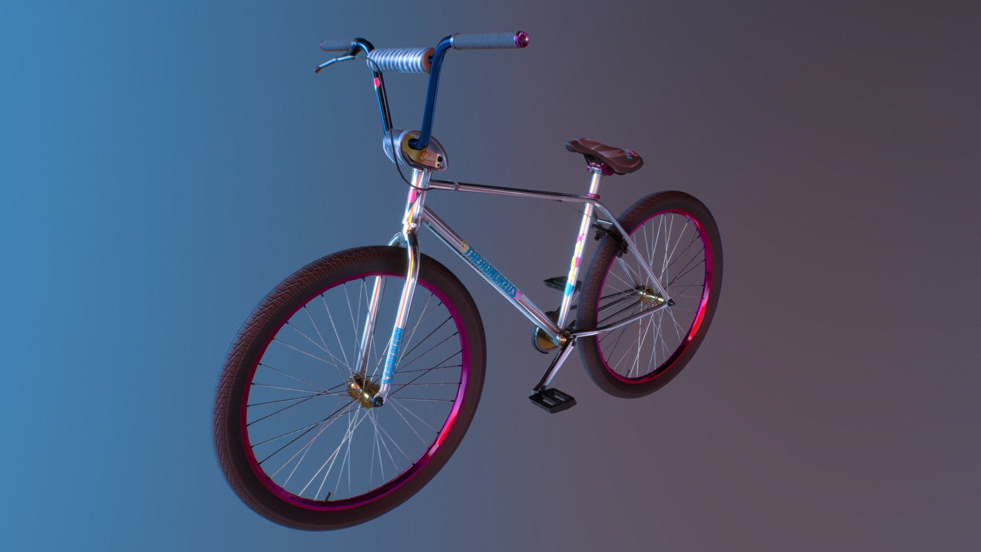 The Bicycle - 3D model by andrecgart [d8d932e] - Sketchfab