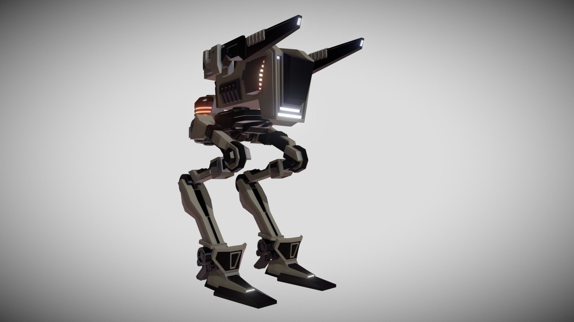 Robot_04 - Download Free 3D model by taktelon [d8d9528] - Sketchfab