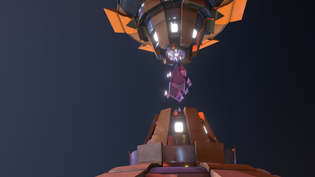 Crystal Reactor - Hero's Model - 3D model by Victor Souza ...