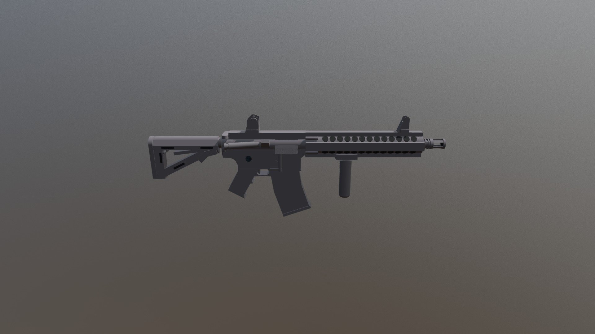 DD MK18 JTF2 - 3D model by naiuhz [d8da35e] - Sketchfab