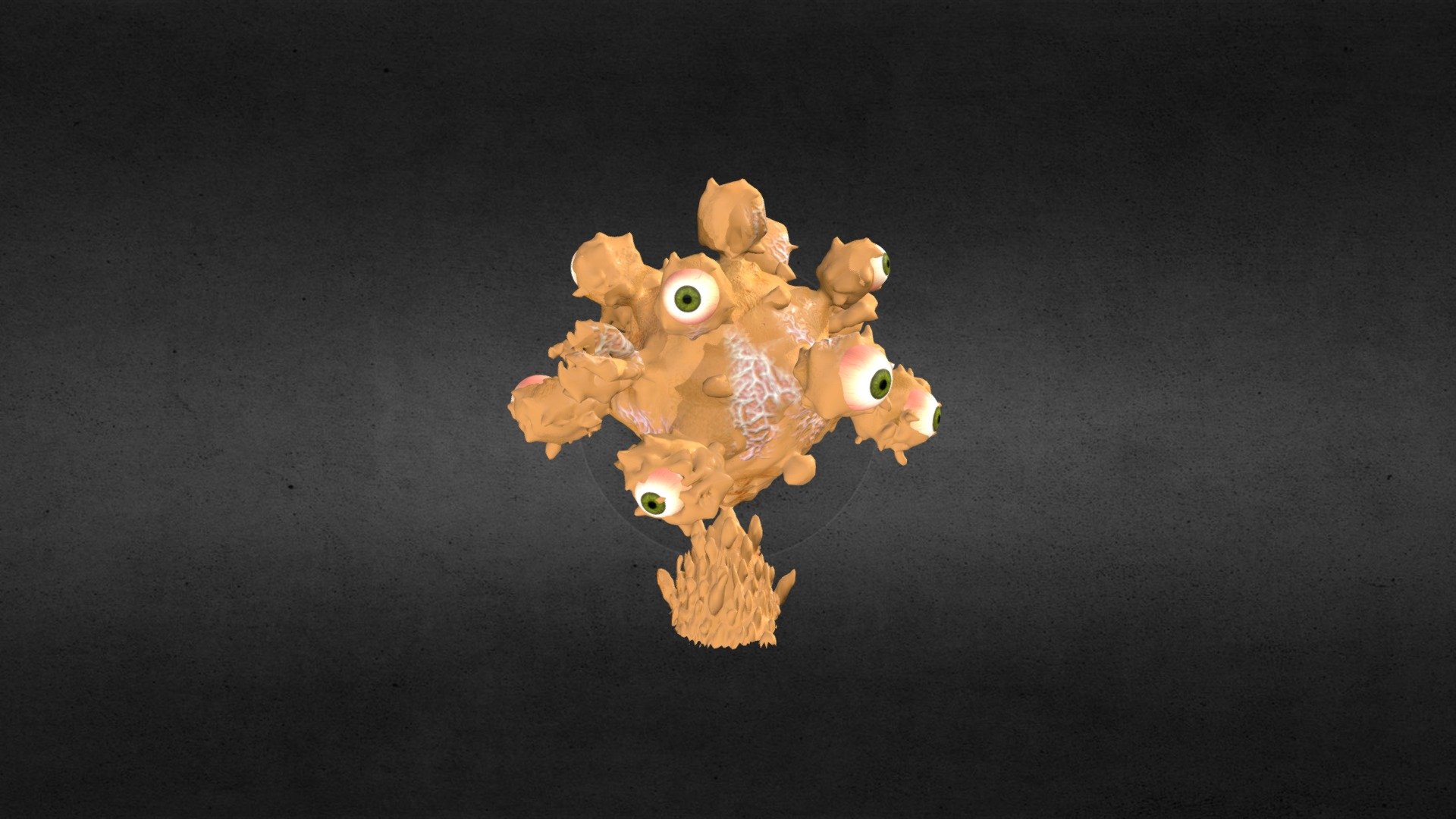 Eyeball tree for 'Believe' music video - 3D model by howardgardnercg ...