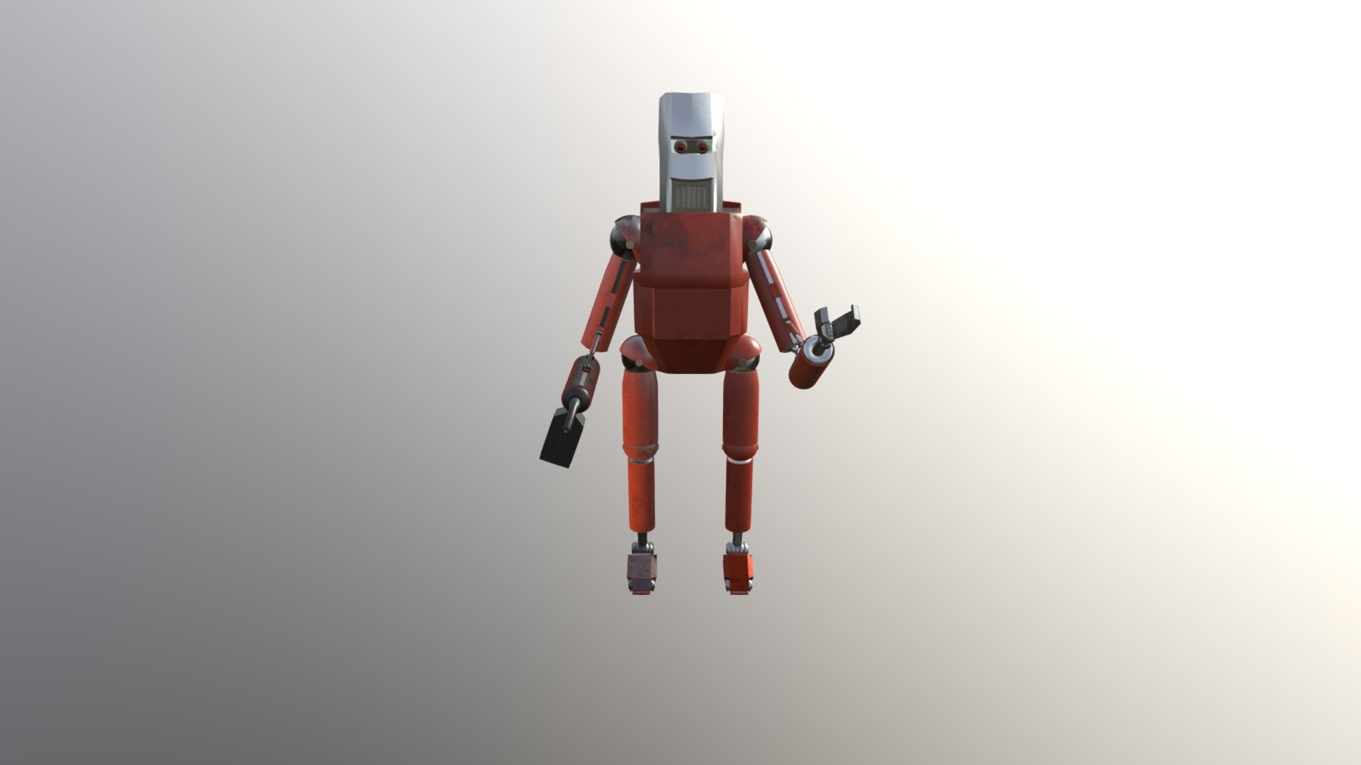 Crappy Killer Robot - 3D model by Sanderaakre [d8daf57] - Sketchfab