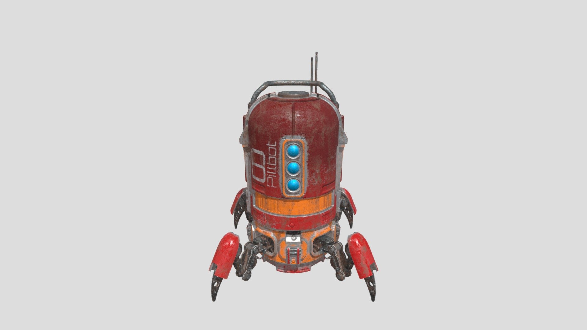 BOT t - 3D model by 10973572 [d8db560] - Sketchfab
