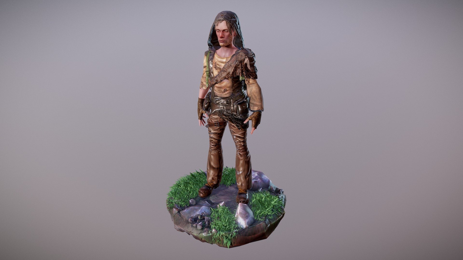 Lowpoly Character - 3D model by SivanOk [d8db80e] - Sketchfab