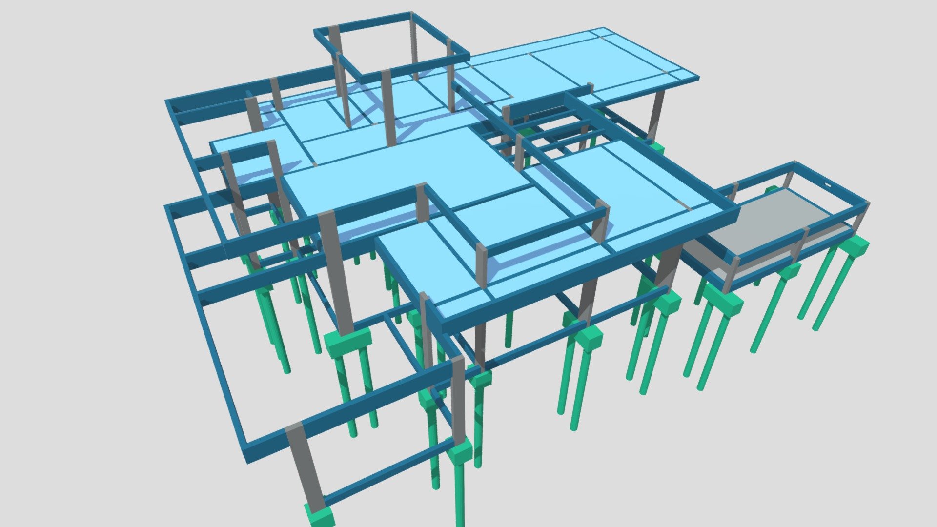 3D ANDRES E MARCIA - 3D model by GZ ENGENHARIA | PROJETOS ESTRUTURAIS ...