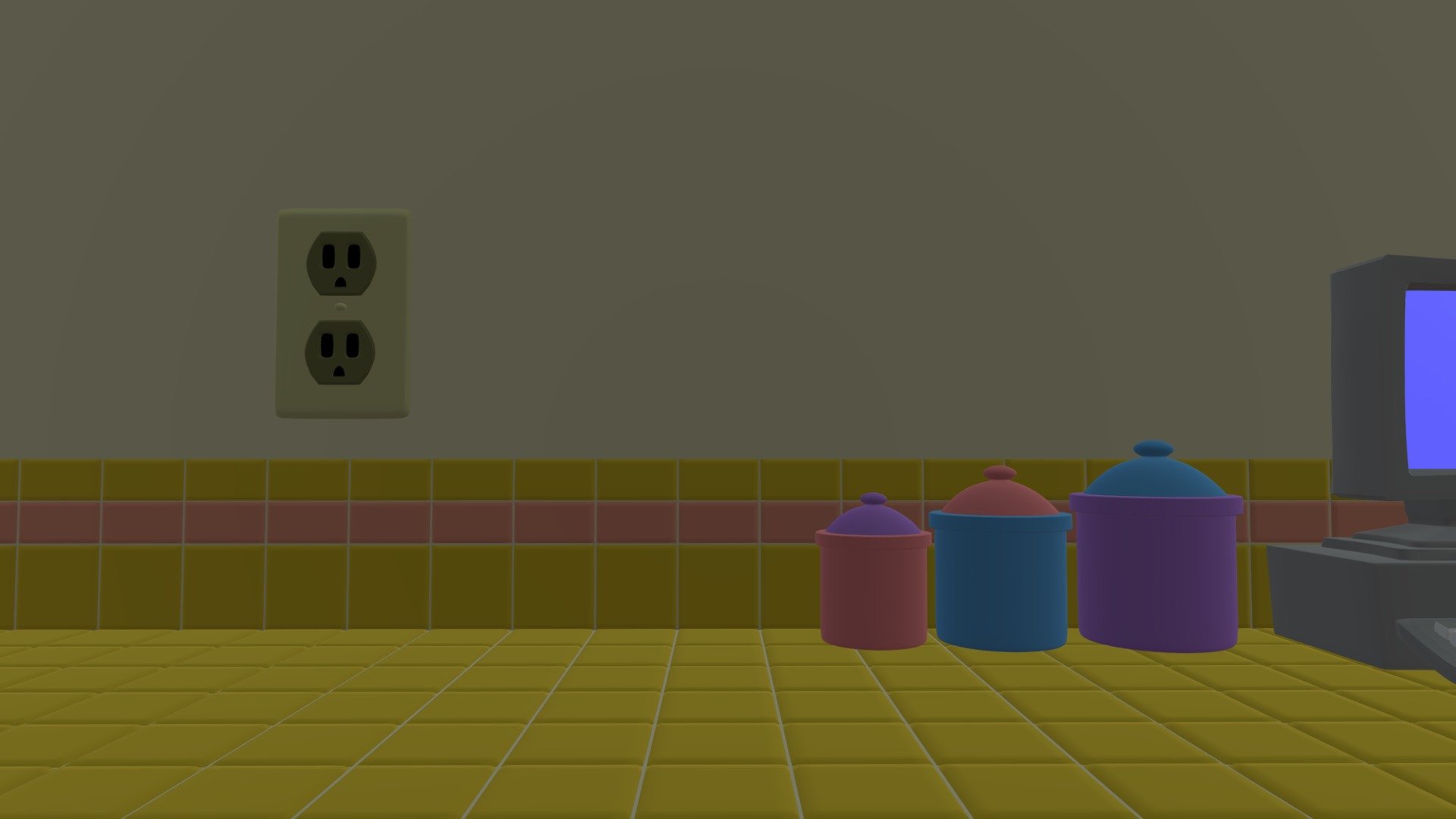 Countertop (90s, better version) (JATBW style) - 3D model by ...