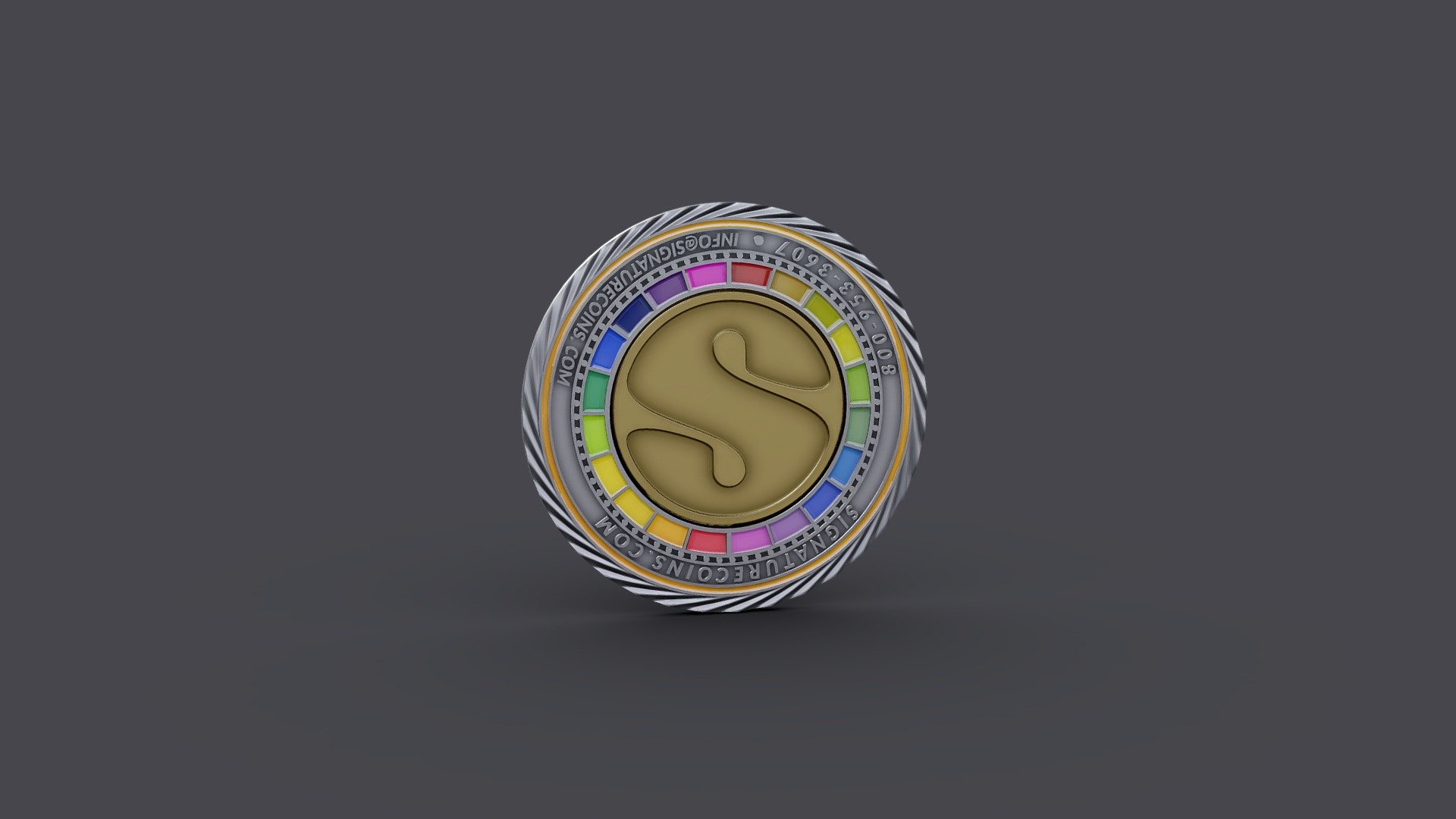 Signature Coins Test - 3D model by Tapmod Studio [d8dfc17] - Sketchfab
