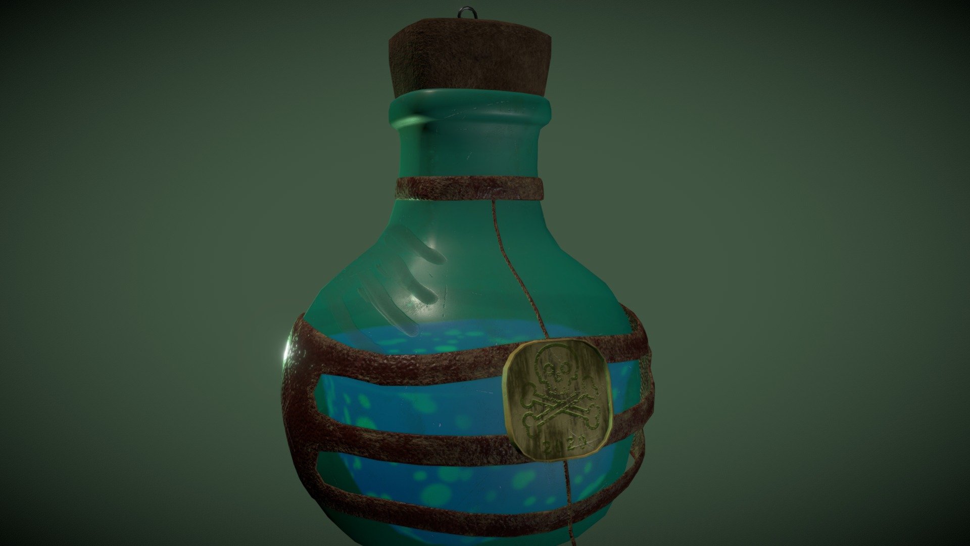 Poison flask from 2020 - 3D model by big-arch [d8e4e4a] - Sketchfab