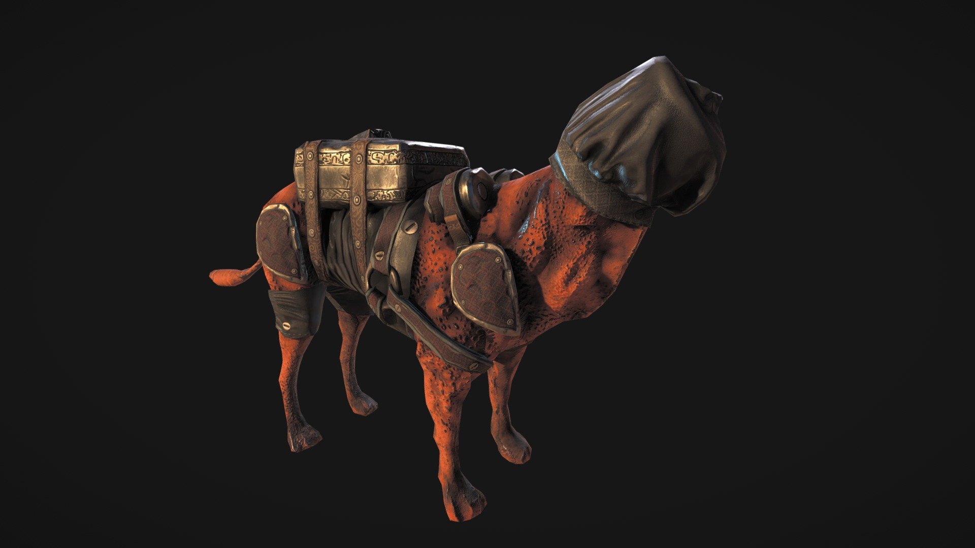 Dog - 3D model by Trung Cao (@trung23) [d8e6019] - Sketchfab
