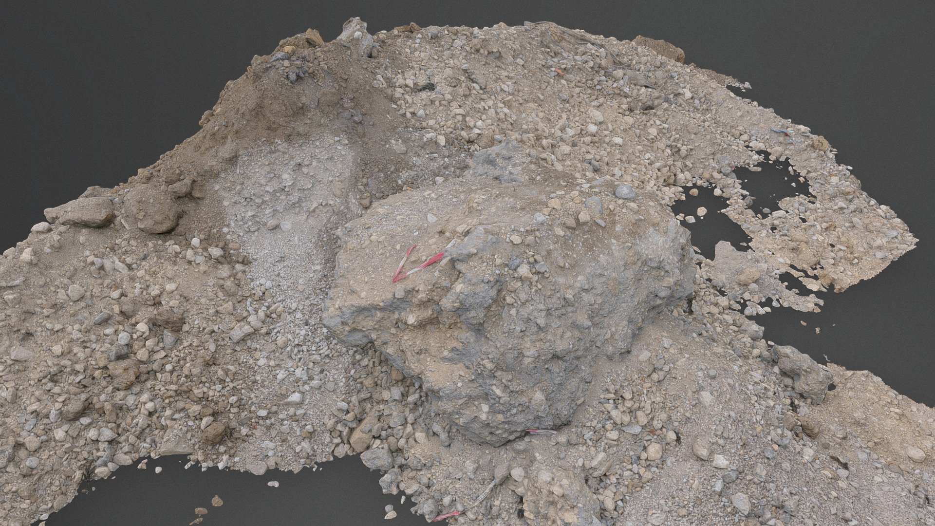 Concrete dig soil pile - Buy Royalty Free 3D model by matousekfoto ...