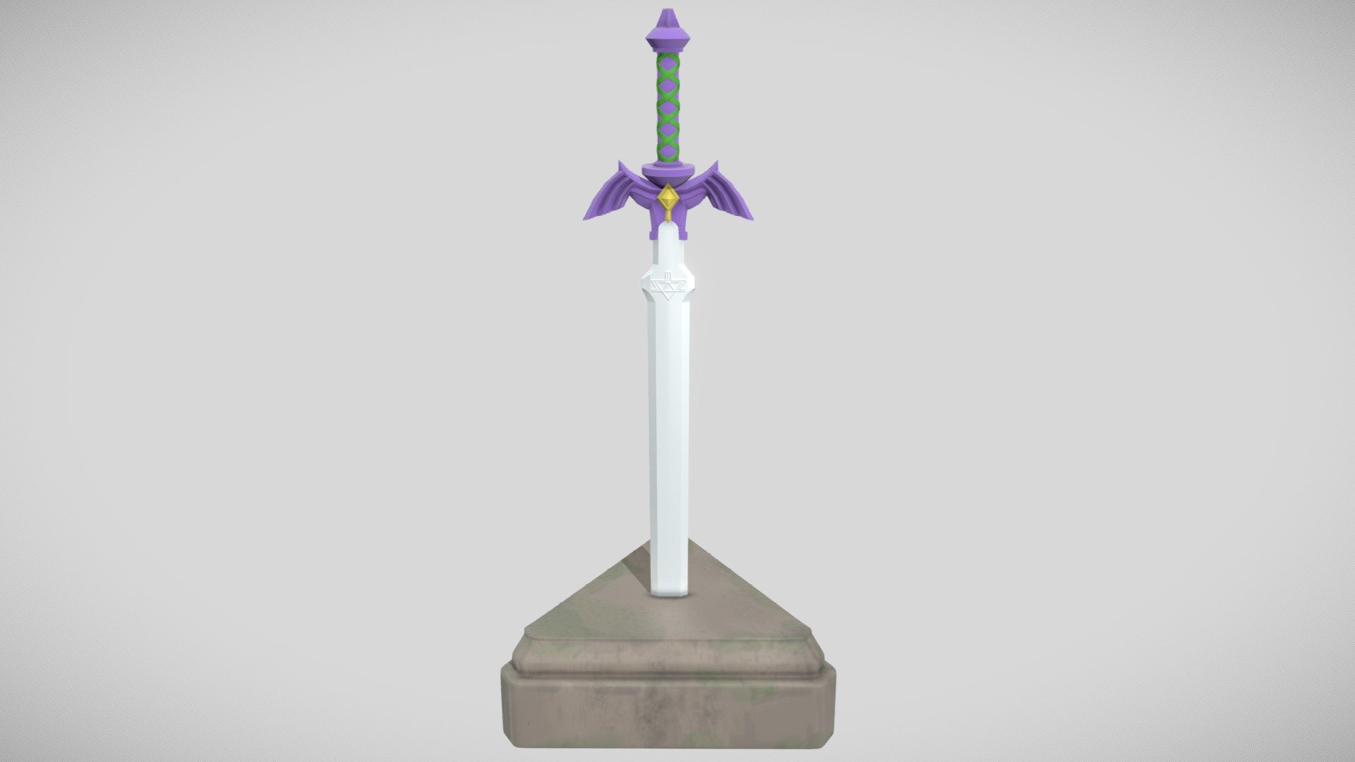 Master Sword - 3D model by istrauss10 [d8e7fe5] - Sketchfab