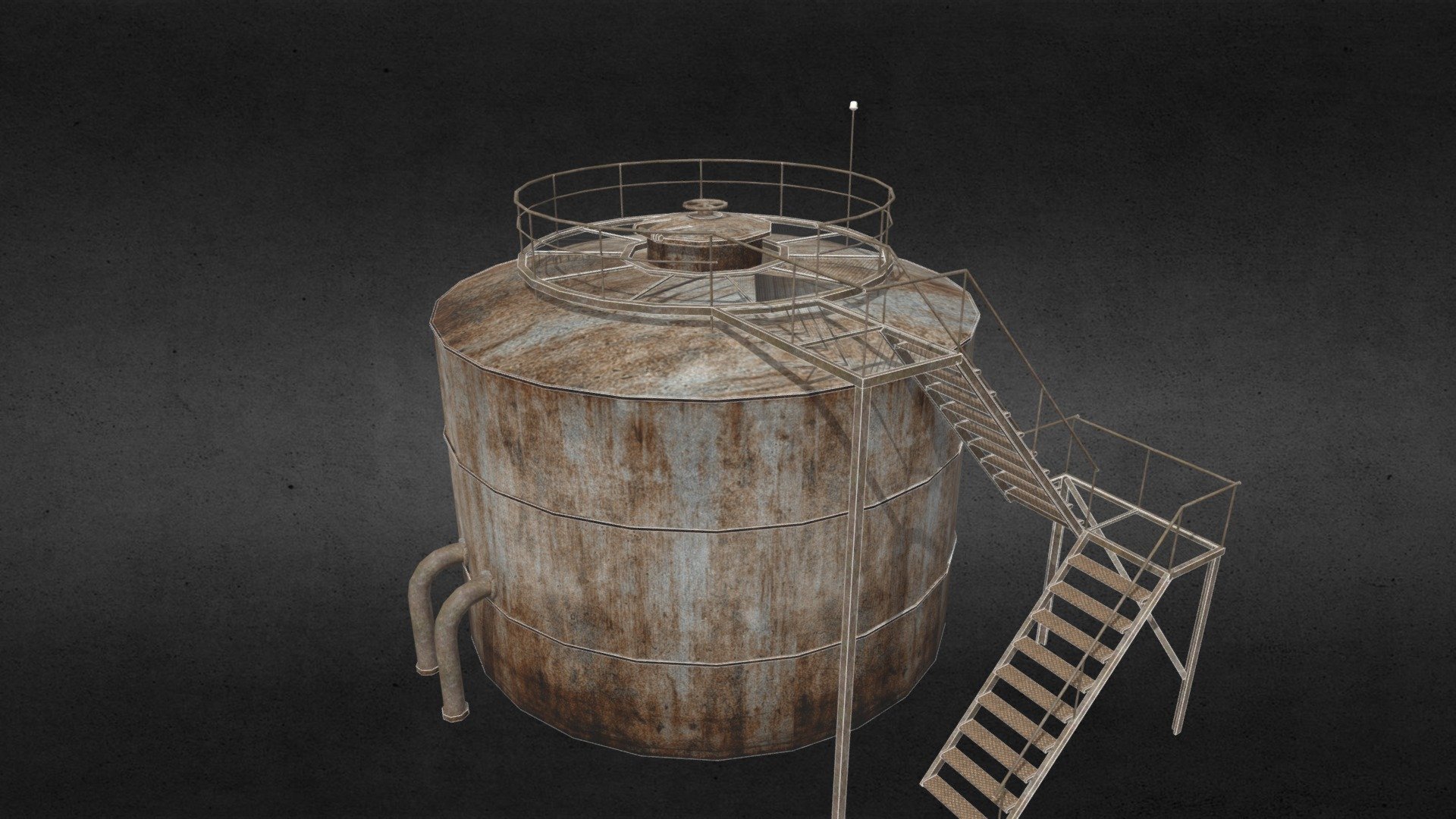 Old oil tank - Download Free 3D model by Mouad Hsaine (@ittoKubashi7 ...