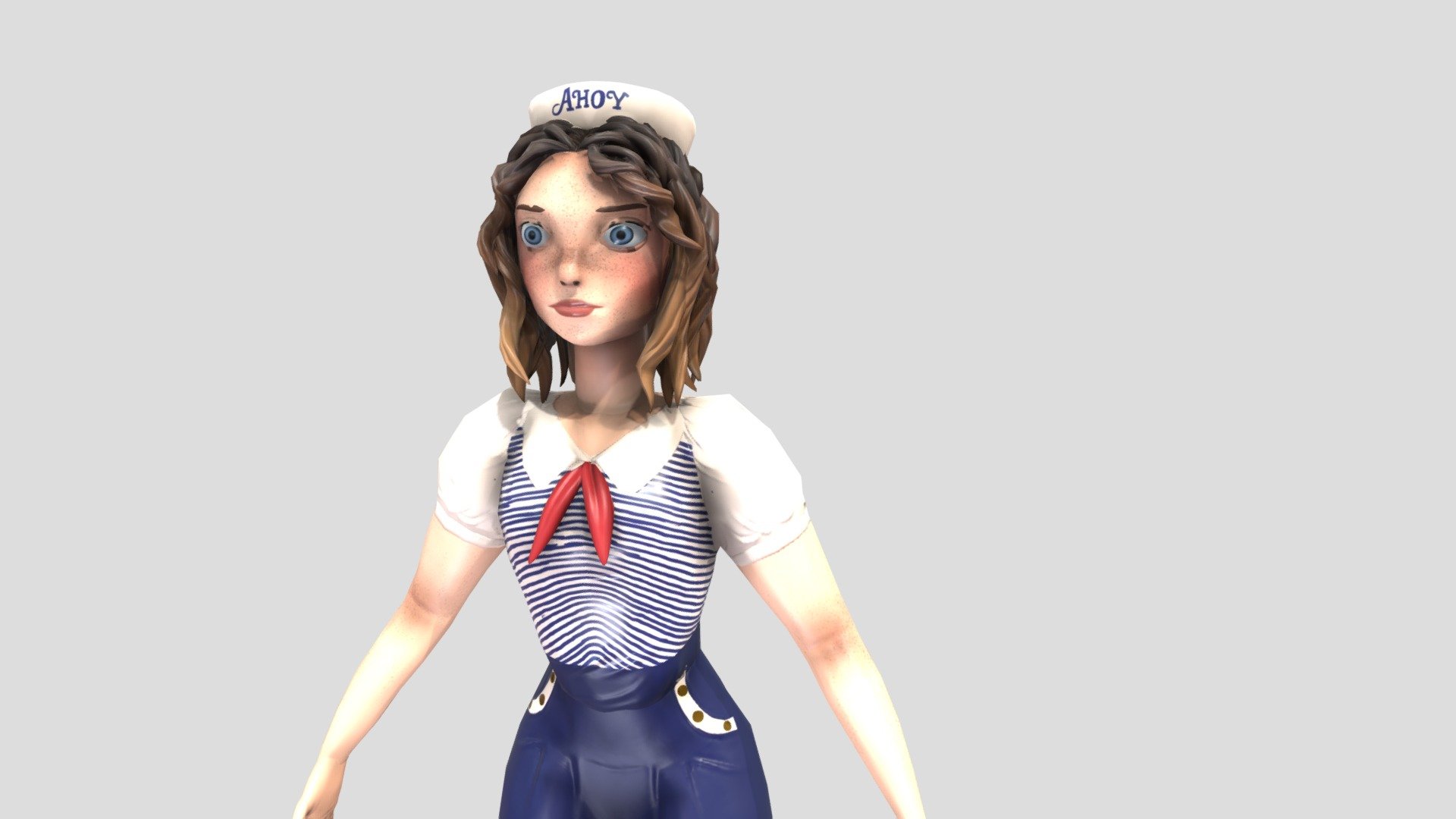 Stranger Things Robin - 3D model by Kimberley Pitcher (@kimmi) [d8ea36b ...