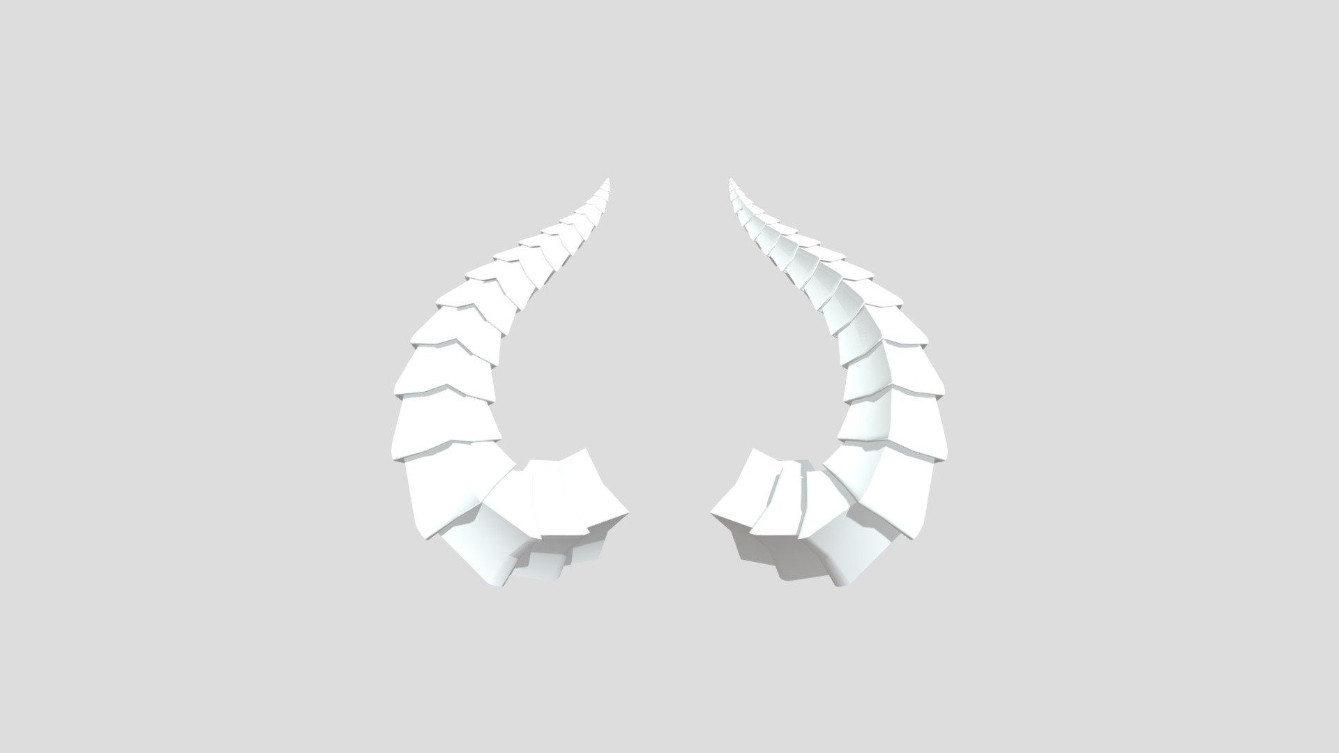 HORNS - 3D model by Horrors (@Horror.) [d8ebae5] - Sketchfab