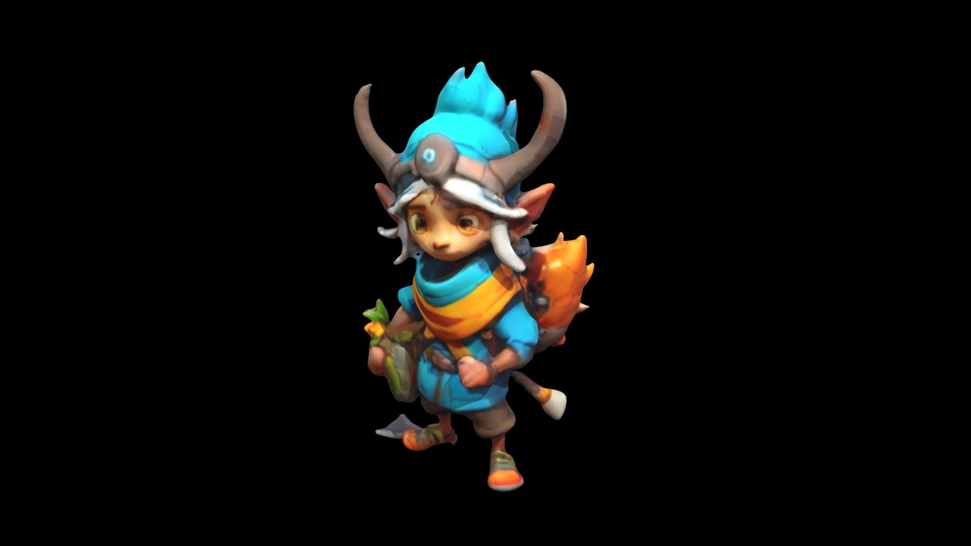 Anime character - Download Free 3D model by klrxyz [d8ebc07] - Sketchfab