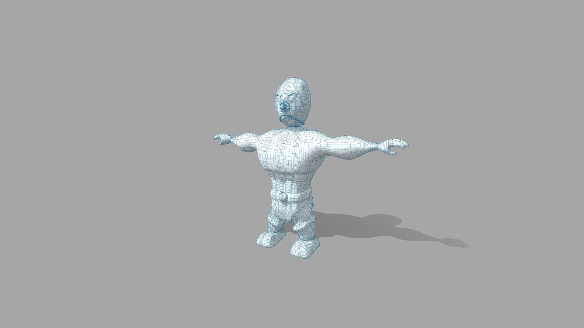 Luchador - Download Free 3D model by DianaVMosquera [d8ec662] - Sketchfab