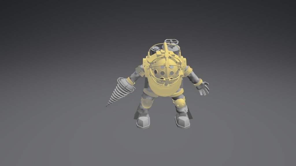 Big Daddy - 3D model by Ferb Melo (@ferbmr) [d8ee988] - Sketchfab