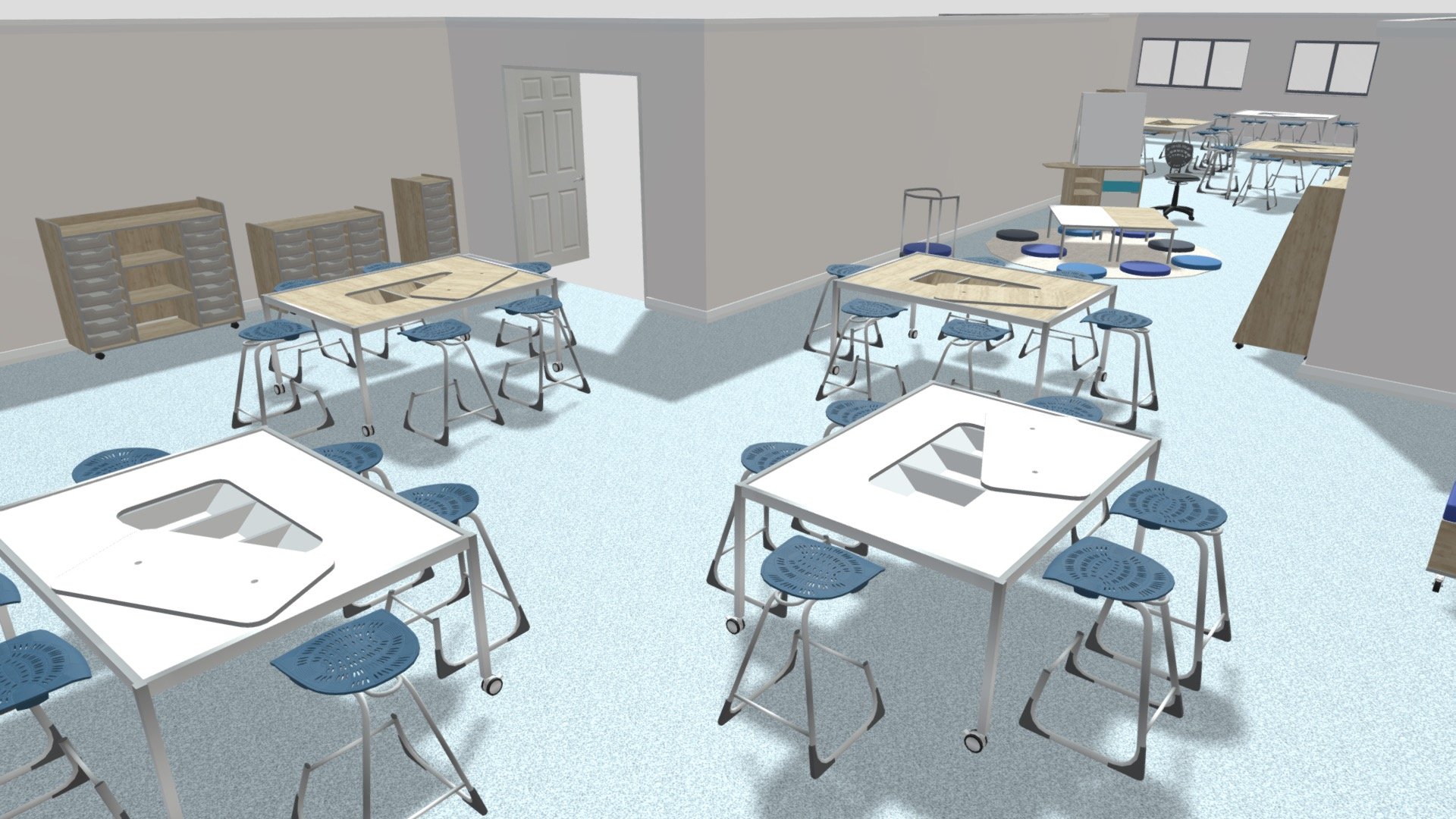 Wellington College Pune - Level 3 - 3D model by furnware [d8eebdb ...