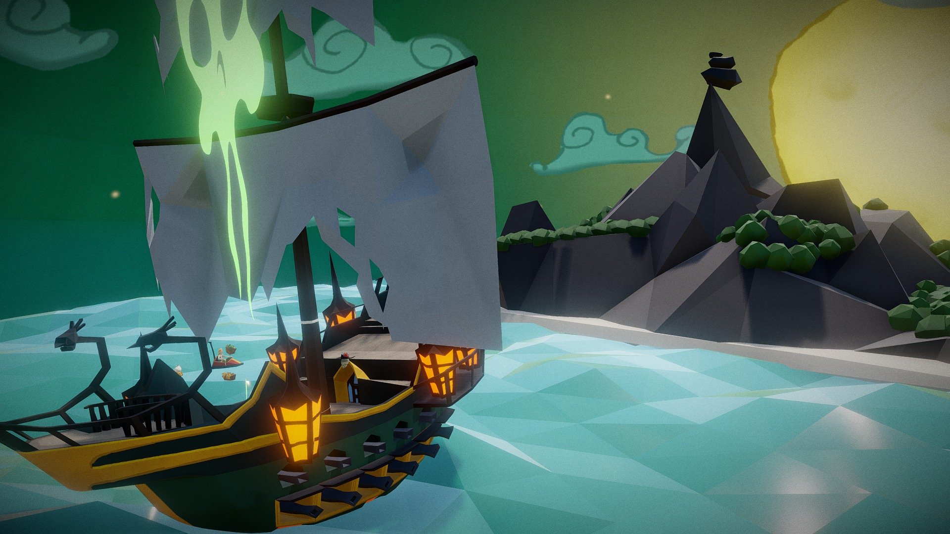 The curse of Monkey Island - Tribute - 3D model by Desidus [d8ef02c ...