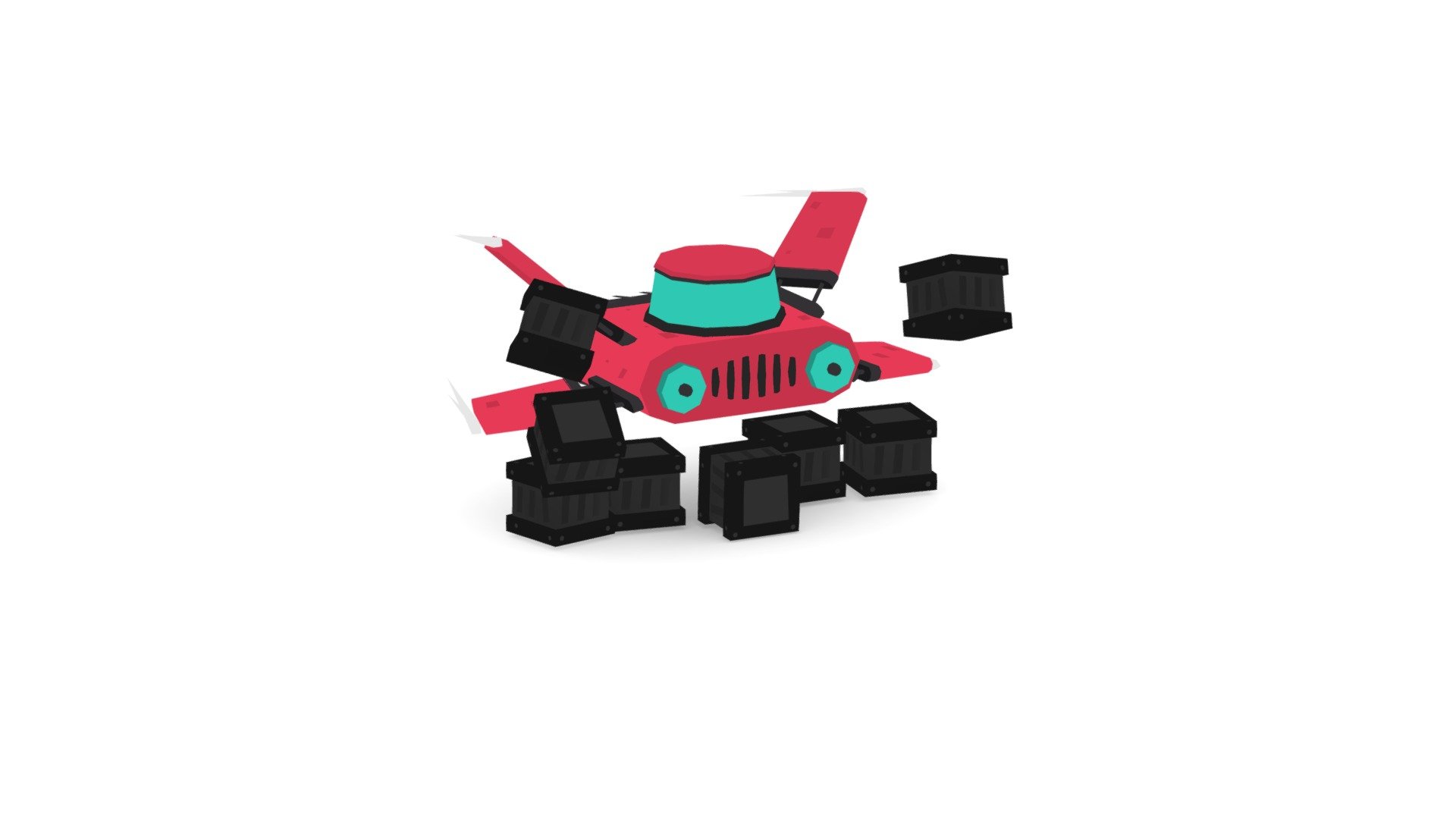 Munchy The Spaceship - Download Free 3D model by iamarian (@iamaryan ...