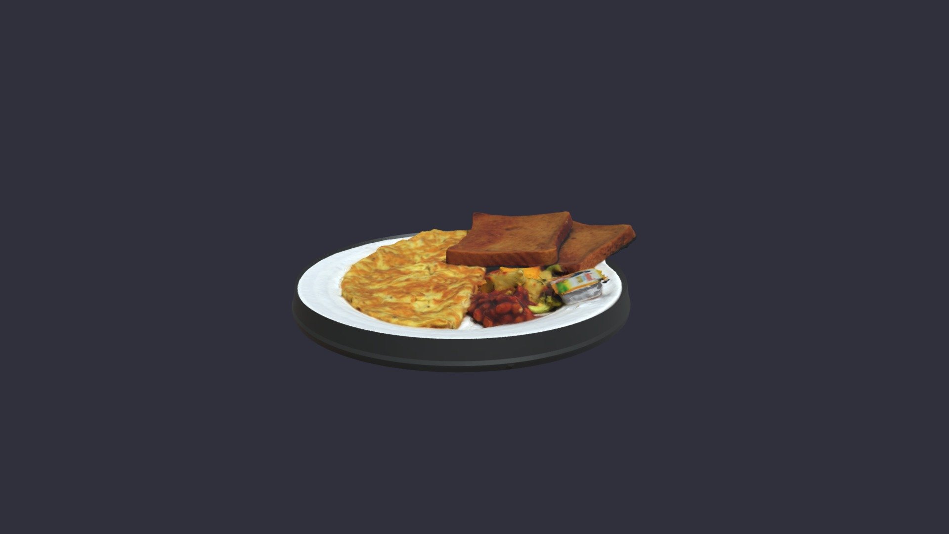 Omelet - Download Free 3D model by akshaycoc100 [d8f0f9e] - Sketchfab