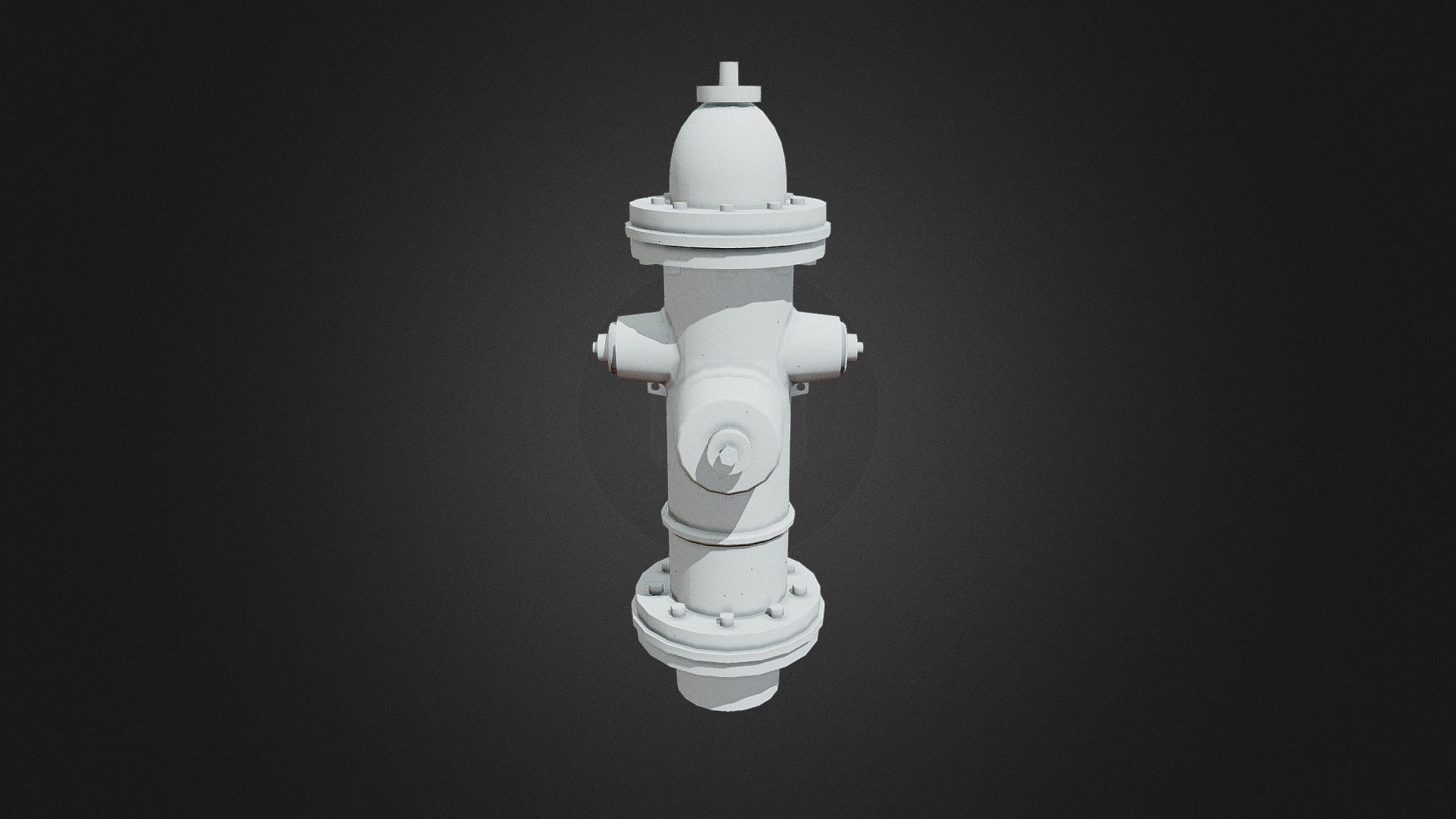 Low poly hydrant - 3D model by MaX_On2077 [d8f2161] - Sketchfab