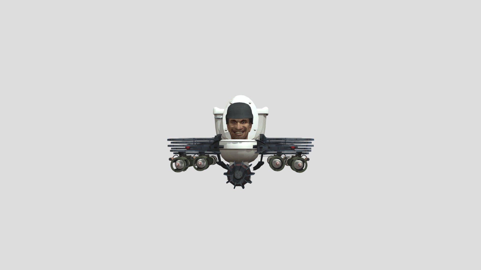 Skibidi rocket - Download Free 3D model by La roca (@Dogyelpana ...