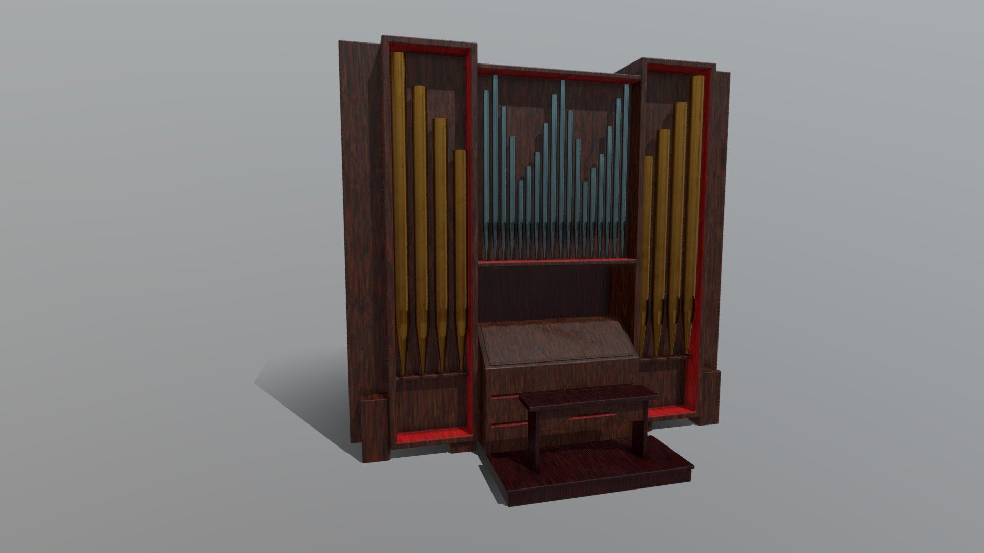 Church Organ - Buy Royalty Free 3D model by Palindrome (@Serra73 ...