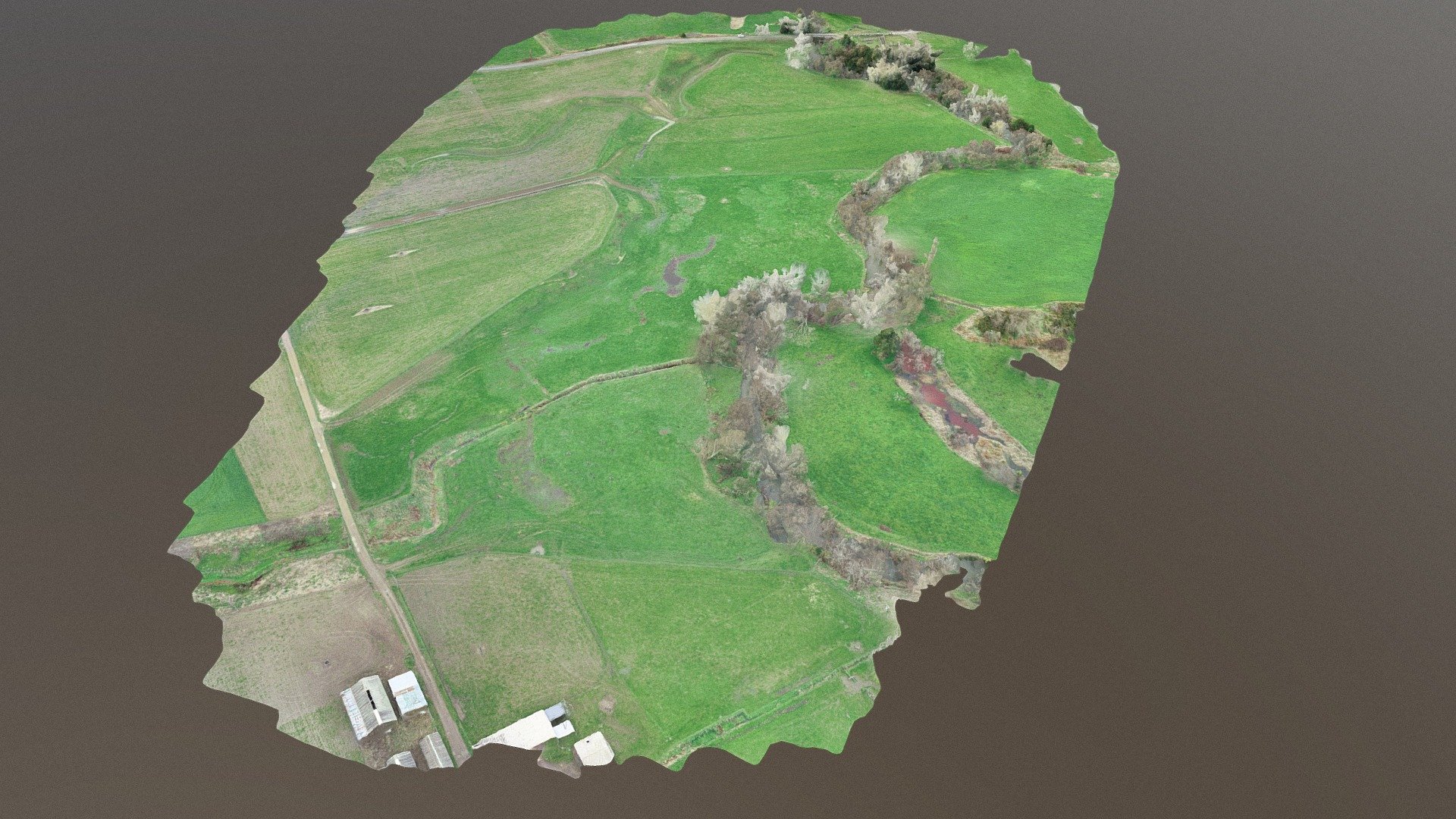Wetland Simplified 3d Mesh - 3D model by WSP (@opuspix4d) [d8f64d5 ...