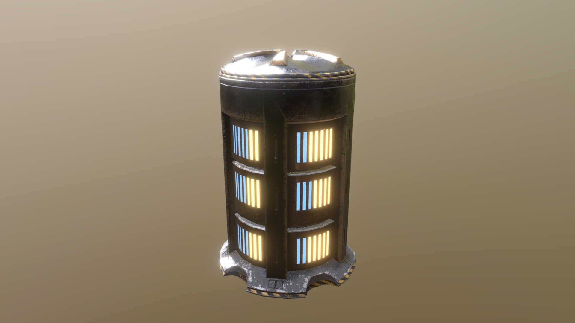 Energy Tanks - 3D model by samliau [d8f7b34] - Sketchfab