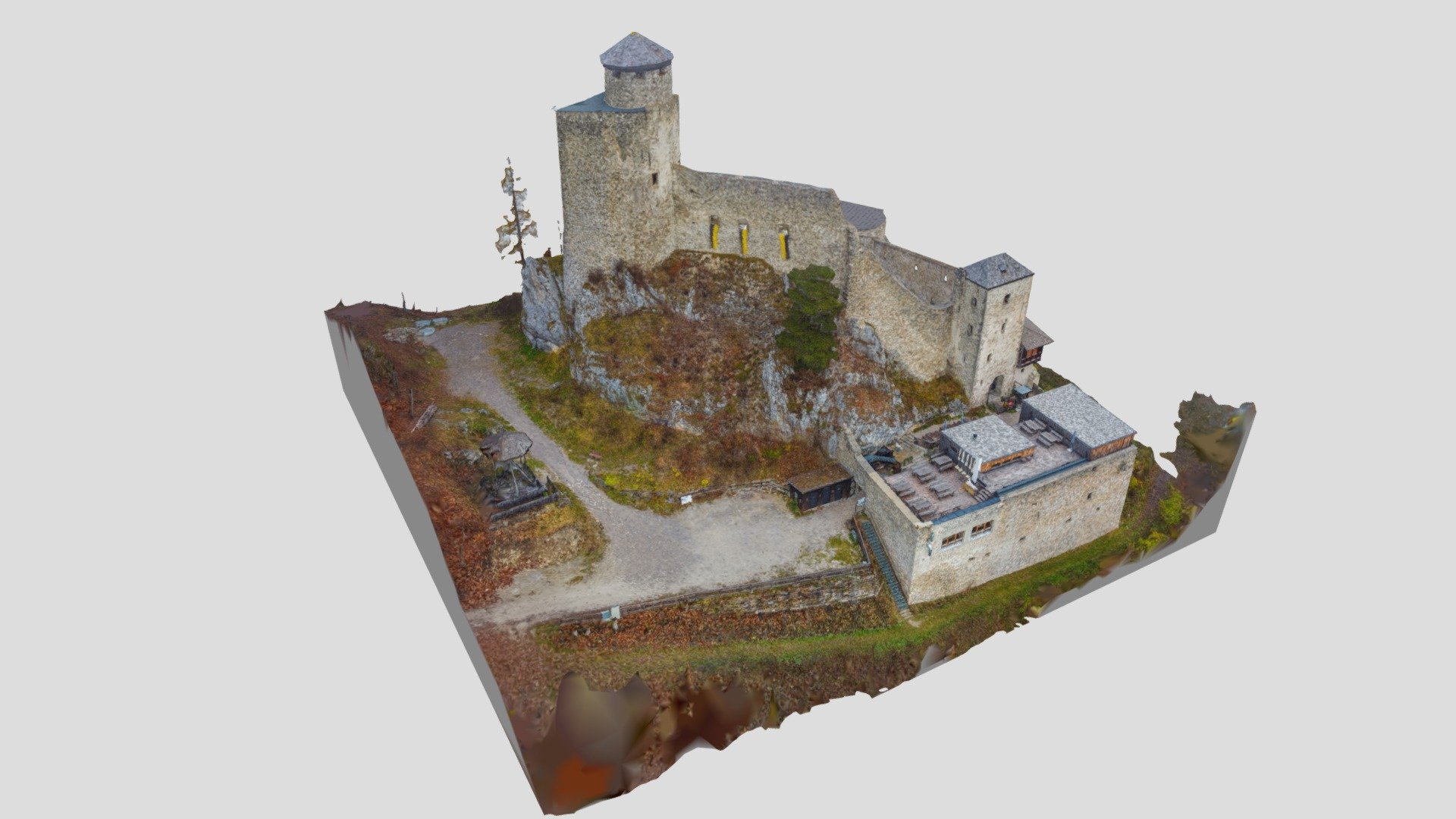 Araburg - Download Free 3D model by Castles-3D [d8f7c77] - Sketchfab