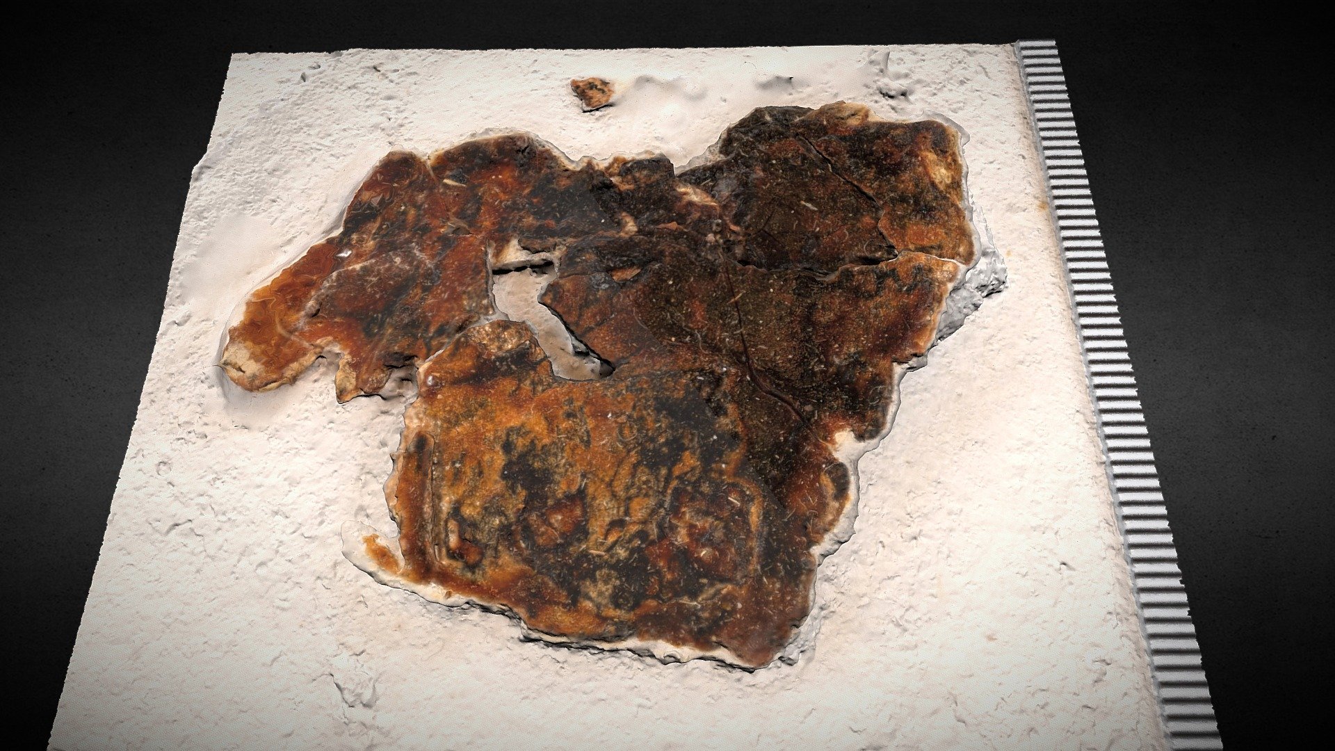 Fragmet of Dead Sea Scroll - 3D model by Moshe Caine (@moshecaine ...