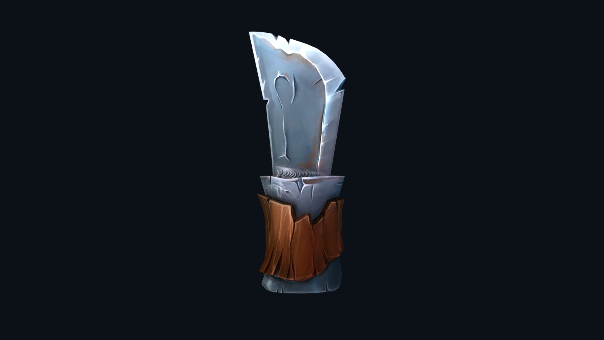Knife Render - 3D model by Max_io [d8f87ab] - Sketchfab