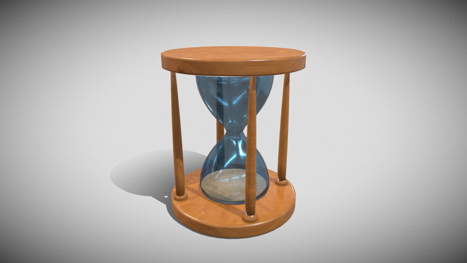 sand timer - 3D model by kai9987kai [d8fa245] - Sketchfab