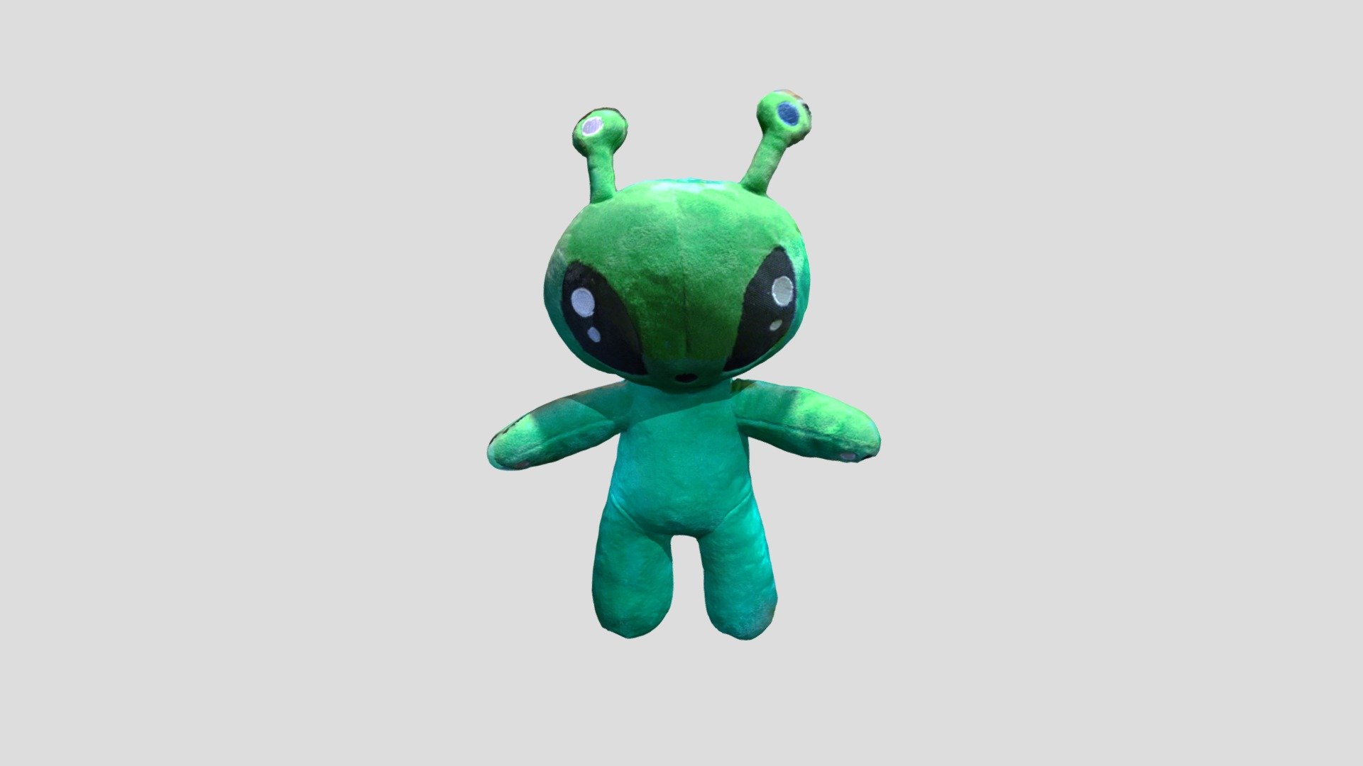 Plush Alien - Download Free 3D model by spicecowboy [d8faae5] - Sketchfab