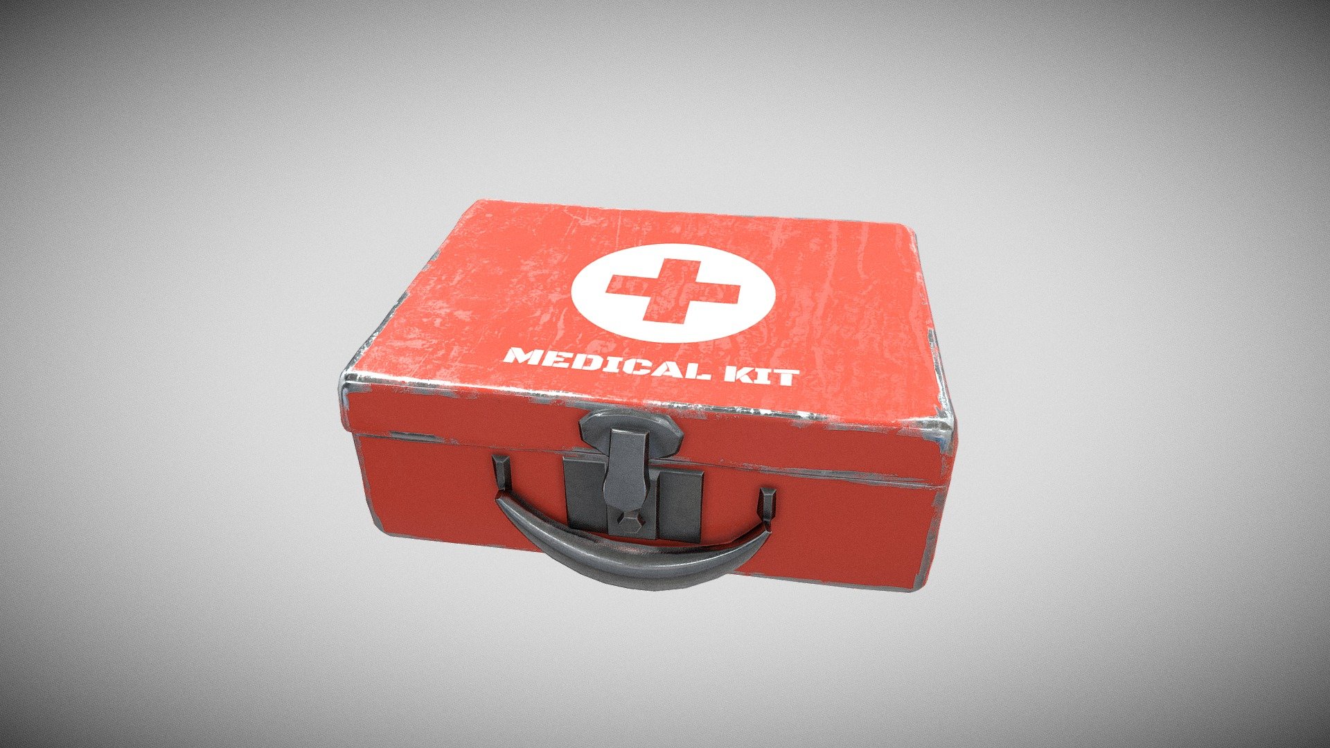 Suitcase Healthpack - 3D model by abdhullah [d8fd3b6] - Sketchfab