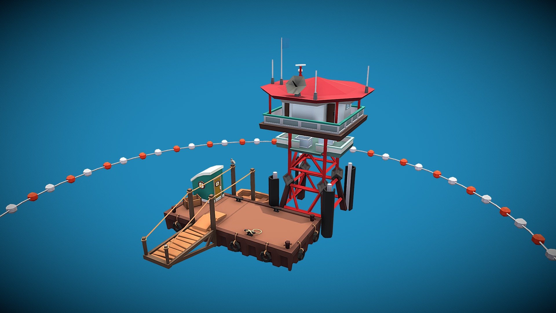 Portable Outpost - Download Free 3D model by JasperTobias [d8fdd5c ...