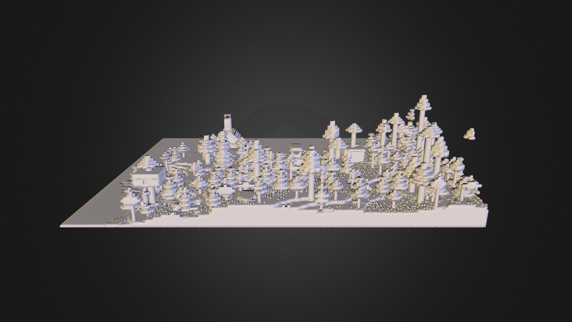 Map Serveur 1.6.4 - 3D model by ironxcraft [d8fea2f] - Sketchfab